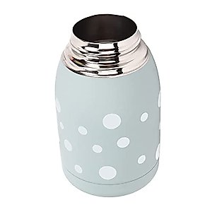 GLOGLOW Insulated Water Bottle, Stainless Steel 12 Ounce Insulation Cup for Kids, Rabbit Pattern, Double Wall for Travel (Blue)