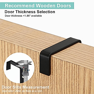 Over The Door Shower Caddy, Hanging Storage Rack, Shower Basket with Suction Cup, Over Door Bathroom Shower organizer Hanging with Hooks and Soap Holder, No Drilling (3-Layer, Black)