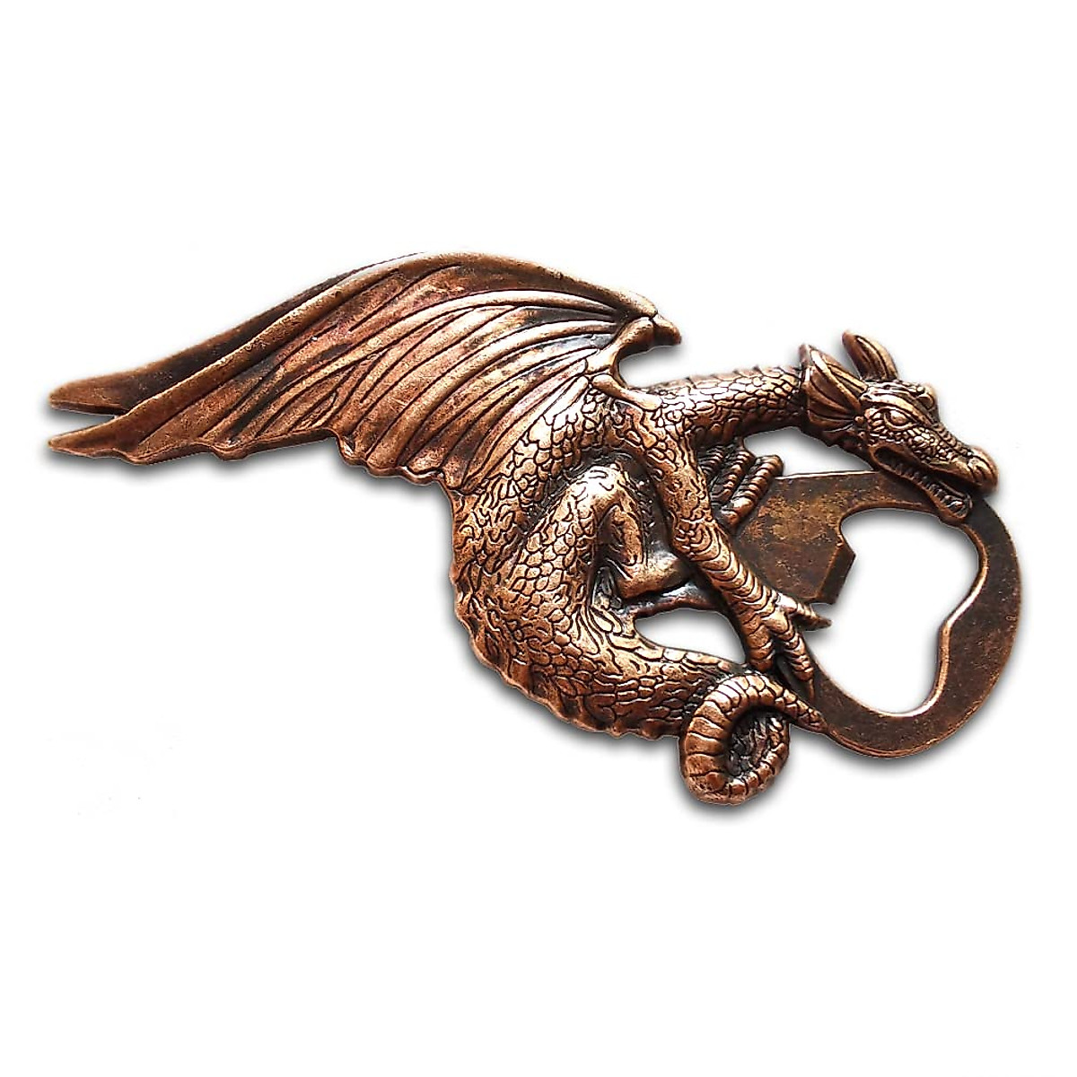 Lockban Dragon Bottle Opener Gothic Dragon Style Metal Beer Bartender Bottle Opener for Men Dad Boyfriend Gift Bar Party Game