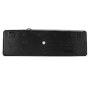 Elderly Keyboard, 104 Keys QWERTY Layout Keyboard Large Font Print USB Wired Keyboard Standard Full Size Computer Keyboard for Old People(1.35M Cable)(Black)