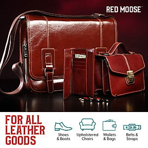 RED MOOSE Premium Boot and Shoe Cream Polish Neutral - Made in the USA