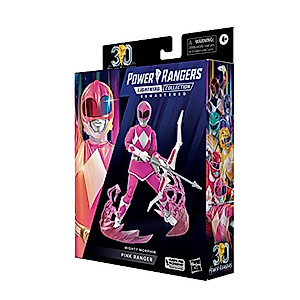 Power Rangers Lightning Collection Remastered Mighty Morphin Pink Ranger 6-Inch Action Figure, Toys for Boys and Girls Ages 4 and Up