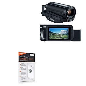 BoxWave Screen Protector Compatible with Canon Vixia HF-R80 - ClearTouch Anti-Glare (2-Pack), Anti-Fingerprint Matte Film Skin for Canon Vixia HF-R80