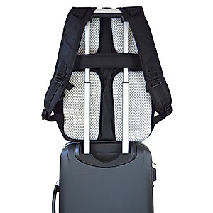 "Flag of Brazil" Premium Laptop Backpack, 19-inches