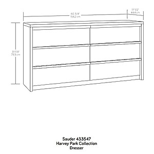 Sauder Harvey Park, Pacific Maple Finish