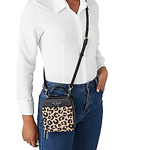 Kate Spade New York Daisy Graphic Leopard Vanity Crossbody Small