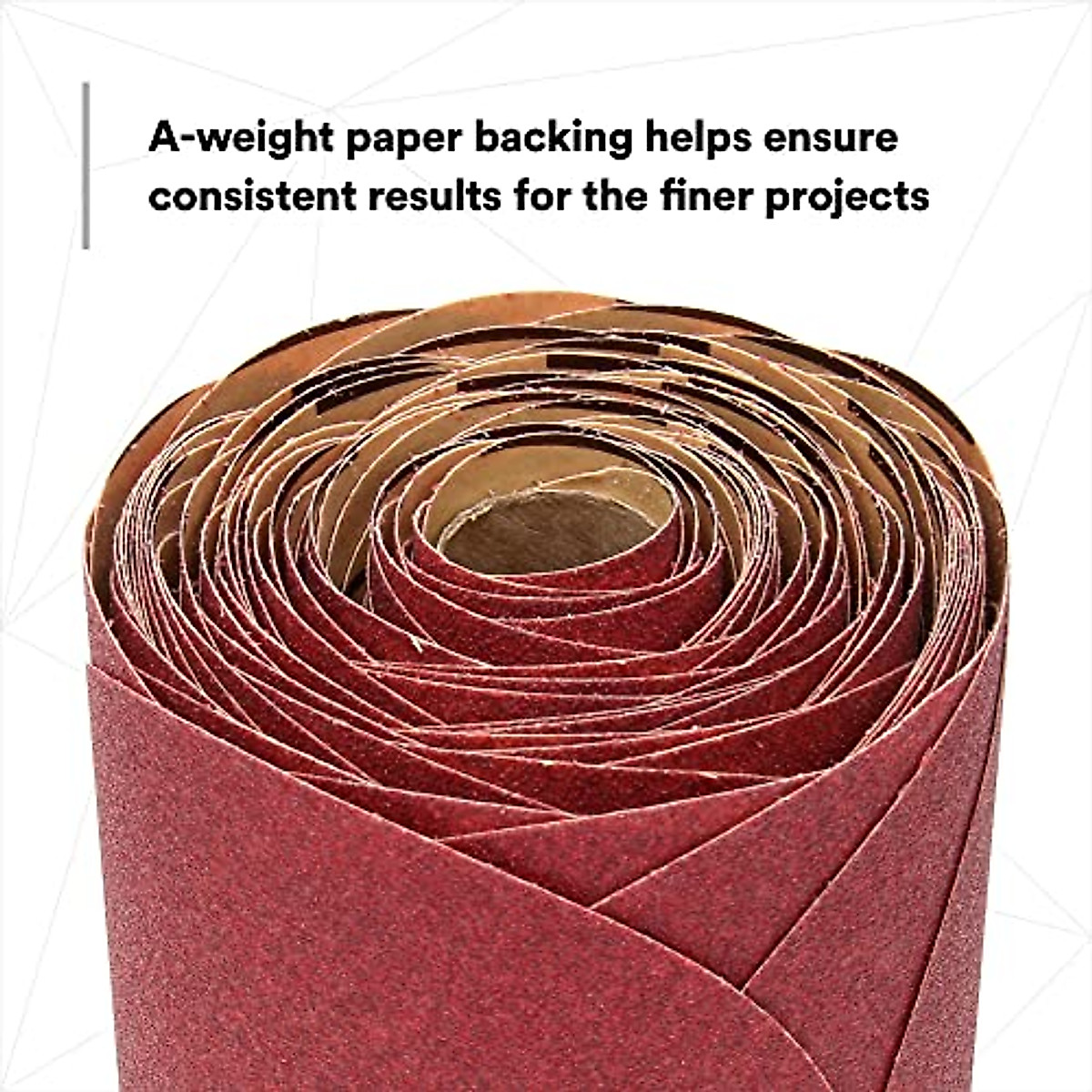 3M Stikit Red Abrasive Sanding Discs, 01112, No Hole, 6 in, 180+ Grade, Pack of 100 Discs, for Auto Sanding, Primer Sanding, E-Coat Sanding