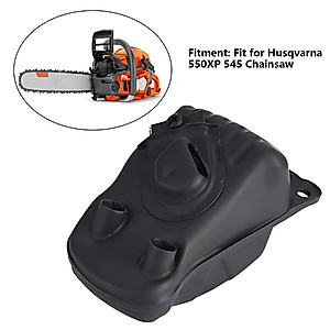 AUNMAS Muffler Exhaust Chainsaw Muffler Assembly Replacement Parts Fit for Husqvarna 550XP 545 550 XP Chainsaw