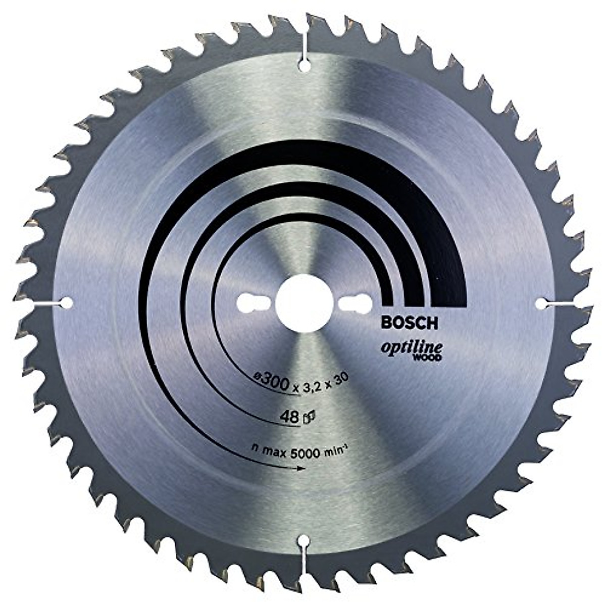 Bosch 2608640672 Circular Saw Blade "Top Precision" Opwos 11.81inx30mm 48T