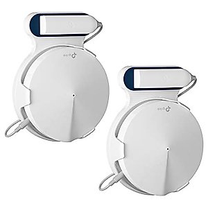STANSTAR Wall Mount for TP-Link Deco M9 Plus Home Mesh WiFi System, Sturdy Brackets, Easy Moved, Space Saving,without Messy Wires and Screws(2 Pack)