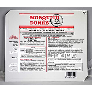 Summit Mosquito Dunks, 20 Dunks, Natural, 1 pack, for Bird