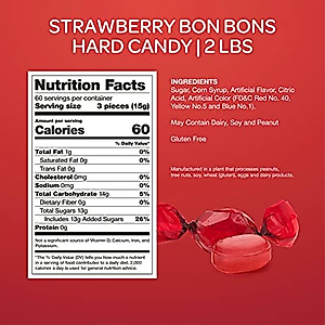 Funtasty Cinnamon Old Fashioned Hard Candy, Individually Wrapped, Bulk Pack 2 Pound Bag