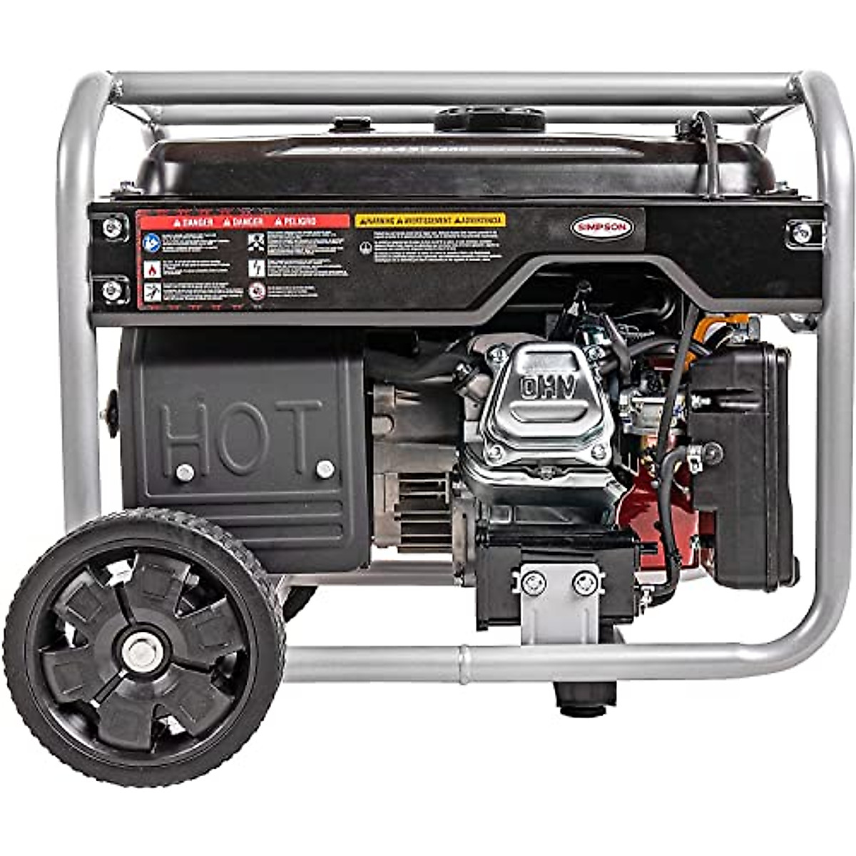 SIMPSON Cleaning SPG3645 Portable Gas Generator and Power Station for Camping, RV, Home Use, Construction, and More, 3600 Running Watts 4500 Starting Watts