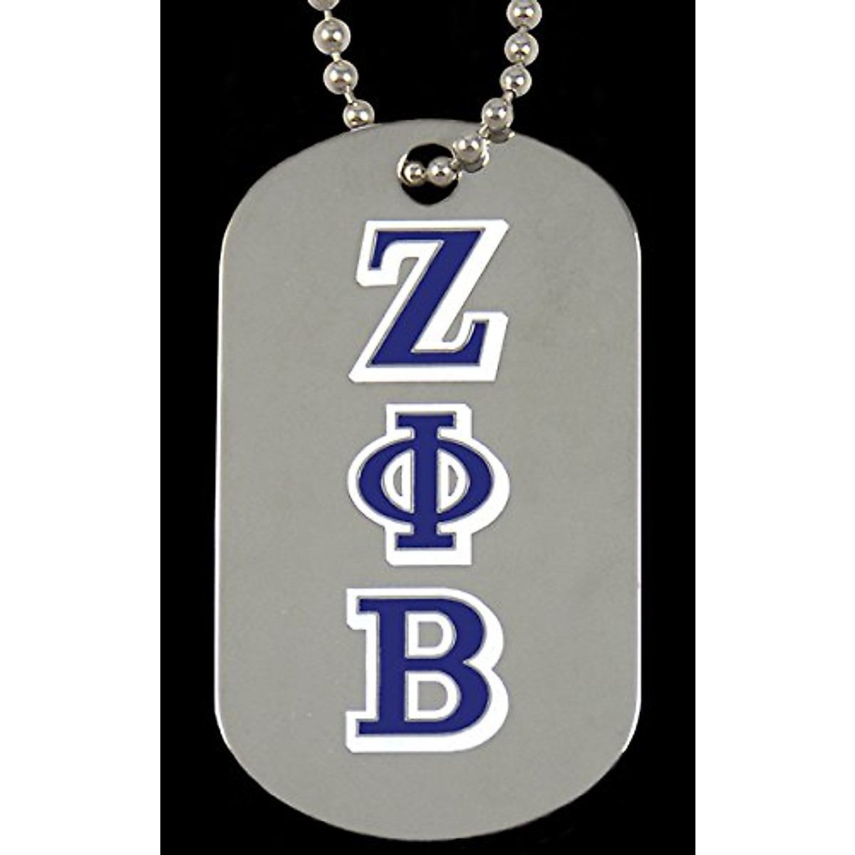 Zeta Phi Beta Double Sided Dog Tag