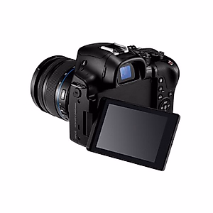 Samsung NX30 20.3MP CMOS Smart WiFi & NFC Mirrorless Digital Camera with 18-55mm Lens and 3" AMOLED Touch Screen and EVF (Black)