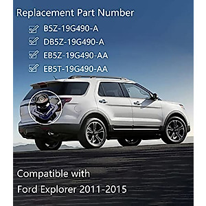 Backup Camera Rear View Camera, Park Assist Camera Compatible with Ford Explorer 2011-2015, Reverse Cameras Replaces Number EB5Z-19G490-A, DB5Z-19G490-A