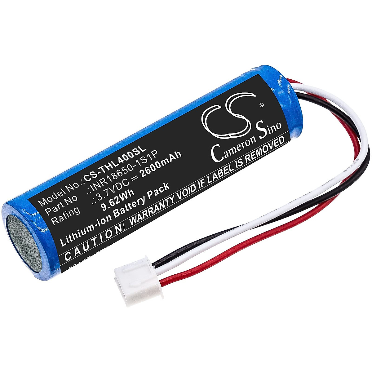 FITHOOD Battery Replacement for Theradome LH80 LH80 Pro LH40 INR18650-1S1P (2600mAh/3.7V)