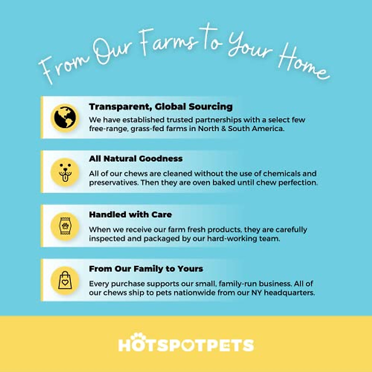 hotspot pets Braided Bully Sticks for Dogs - Premium All Natural Long Lasting Twisted Beef Pizzle Dog Chew Treats - Grain Free Fully Digestible Rawhide Alternative - 6 Inch Stix (10 Pack)