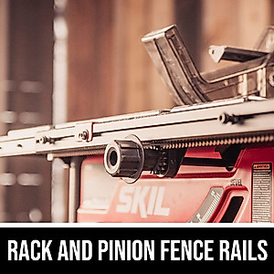 SKIL 15 Amp 10 Inch Portable Jobsite Table Saw with Folding Stand- TS6307-00