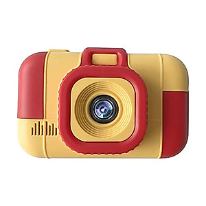 unmarked Selling High-Definition Dual-Camera Photo Children Digital Camera Baby Toytoy (Color : Red Yellow)