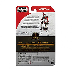 Star Wars The Clone Wars 6 Inch Action Figure Exclusive - Arc Trooper Red