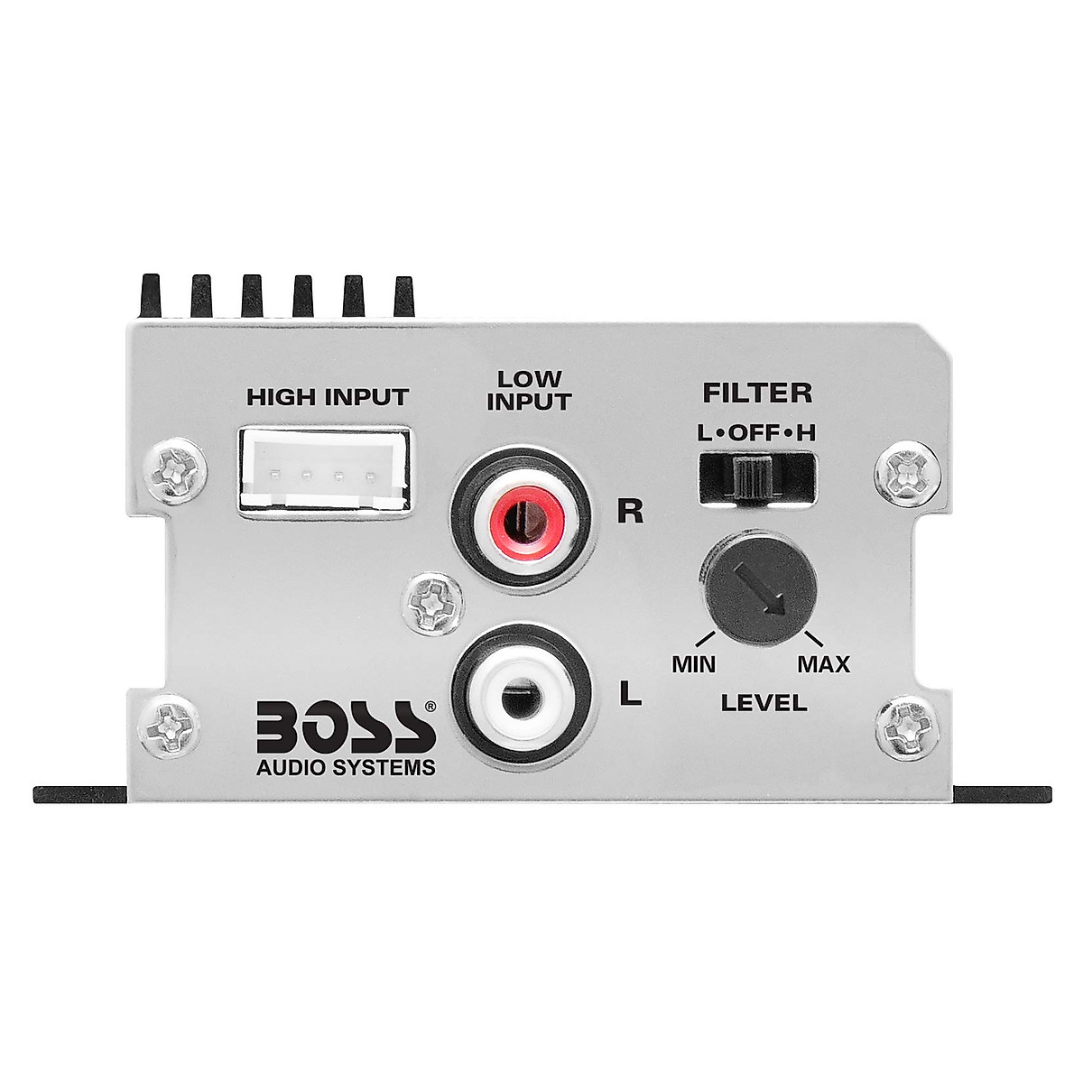BOSS Audio Systems CE102 2 Channel Car Amplifier - 100 Watts, Full Range, Class A/B, IC (Integrated Circuit)