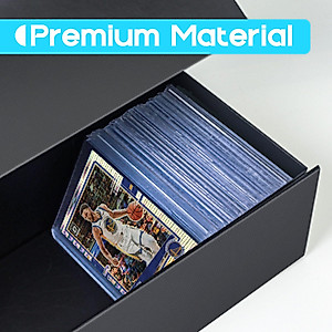 Trading Card Storage Box, Top loader Storage Box, Trading Card Holder Top Load Hobby Box for 800 Count Cards - 2 PACKS