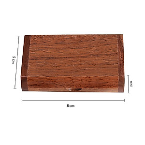 Novelty Wood USB 3.0 Flash Drive 32GB Data Storage Memory Stick USB Stick Pendrive with Wooden Box (Brown)