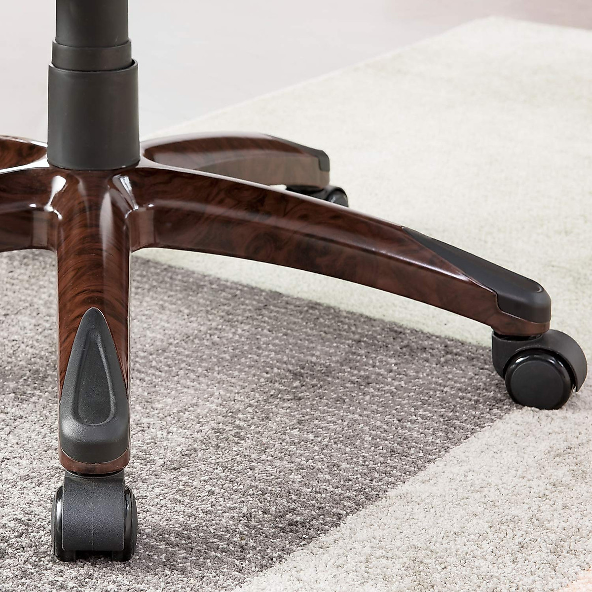 XIZZI Office Chair,Computer Chair, Adjustable Swivel Desk Chair,High Back Office Chair with Wheels and Arms (Brown)