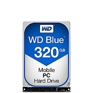 WD Blue 320GB Internal Hard Disk Drive - 5400 RPM Class SATA 6Gb/s 16MB Cache 2.5 Inch - WD3200LPCX