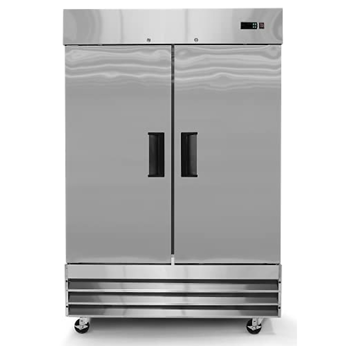 FSE 54-Inch Two Door Commercial Reach-in Freezer, 48 Cubic Feet, Stainless Steel, 115 v, (MRFZ-2D)