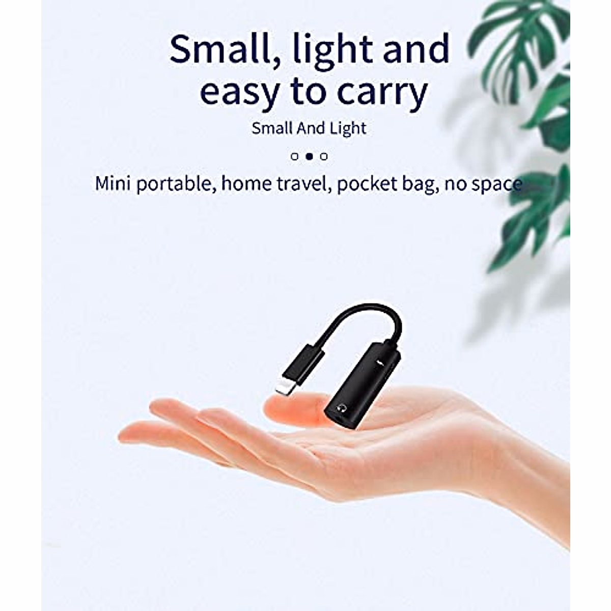 Headphone Adapter for Lightning to 3.5mm AUX Audio Jack and Charger Dongle Earphone Splitter for iPhone 11 12 Mini pro max xs xr x se 7 8 Plus Ipad Air Power Charging Connector Apple MFI Certified