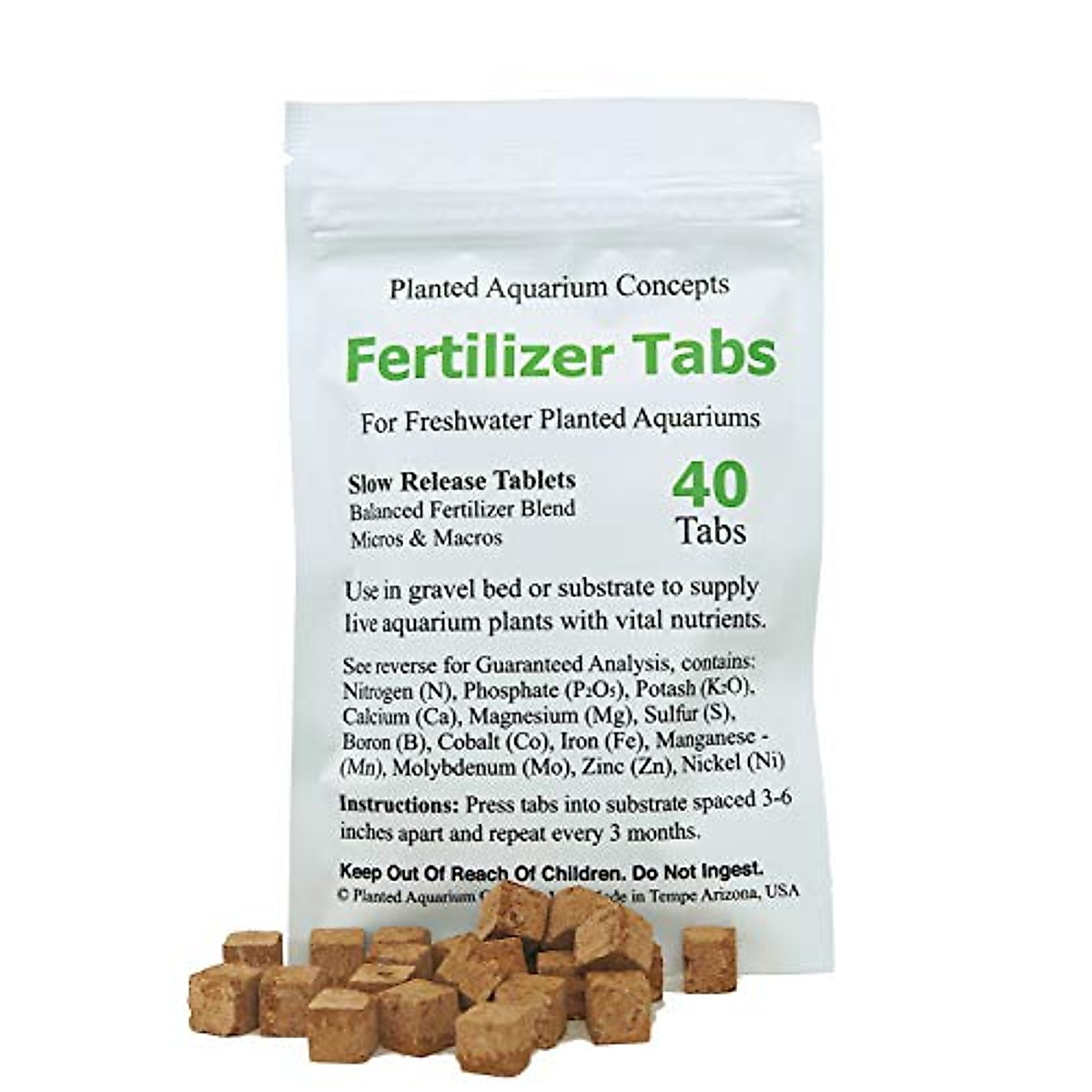 Aquarium Plant Root Fertilizer Tabs 40 Count