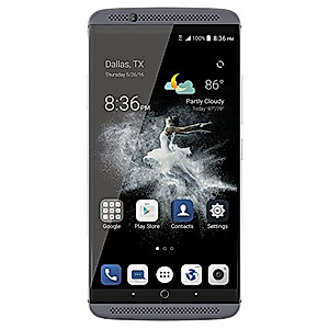 ZTE Axon 7 Unlocked smartphone,64GB ROM 4GB RAM, US Warranty (Grey)