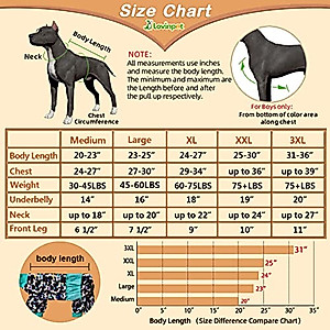 LovinPet Large Giant Dog Pajamas, Post Surgery Recovery Shirt for Large Dogs, Unicorns in Space Black Print/Lightweight Big Dogs Pullover, Full Coverage Large Breed Dog Jammies, Pet PJ's /3XL