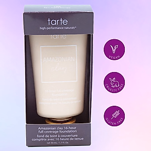 tarte Amazonian Clay 16-Hour Full Coverage Foundation 18B Fair-Light Beige