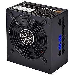 SilverStone Technology 650 Watt ATX Power Supply 80 Plus Bronze with 100% Modular Cable Design ST65F-PB