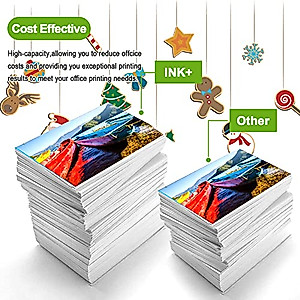 YOUEXPERT PFI120 Compatible with Canon PFI120 Cartridge Pigment Replacement for Canon TM-300 IPF TM-200 IPF TM-205 IPF IPF TM-305 ( 2MBK/BK/C/M/Y6-Pack) 130ML