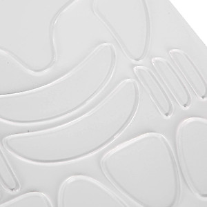 16 Pcs Reusable Silicone Chest Pads Patch Silicone Neck Pad Forehead Pad Set, Cleavage Pad Eye Mask Cheek Stick Anti Wrinkle Strips Anti Wrinkle Patches