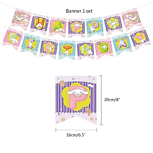 Cinnamoroll Party Themed Decorations, Cinnamoroll Dog Birthday Supplies