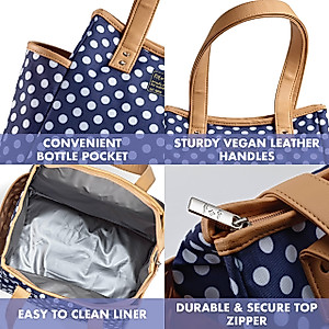 Fit+Fresh Westerly Adult Insulated Lunch Bag women love as Lunchbox, Lunch Tote, Cute Small Lunch Box For Women, Lunch box men, lunch bags women, insulated lunch box, lunch boxes, adult lunch, N&W Dot