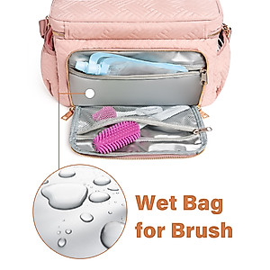 Bag Pump Storage Bag Compatible with with Spectra S1 S2 Gold, Breast Pump Carrying Case,EliteMom Breast Pump Tote Bag with cooler & Strap