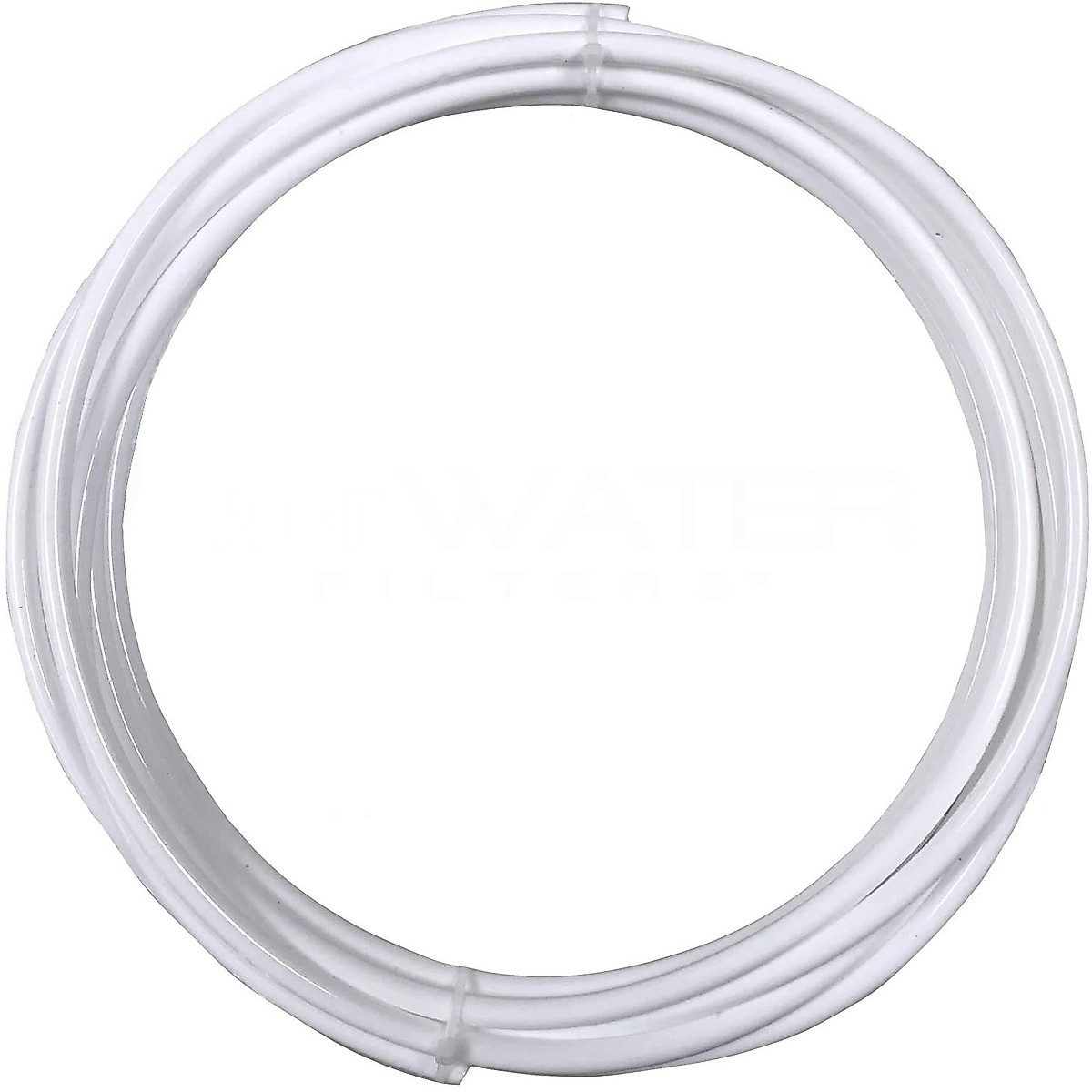 PureWater Filters 1/4" Water Line Tubing - 5' Feet Long, Compatible with Plumbable Single-Serve Brewer Hookups, Refrigerators, & Ice Makers - White