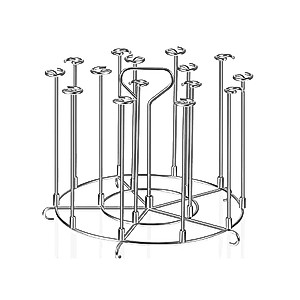 LBH Skewer Stand,Stainless Steel,compatible with Instand pot 8 Quart Air Fryer and Ninja Foodi 8 Quart Accessories for Kabobs (6.2X8.7)