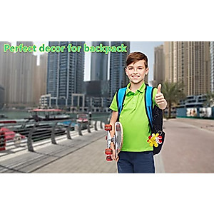 30 Packs Octopus Push Fidget Bubble Bulk Mini Pop Keychain Fidget for Teens and Kids,Halloween Party Favors，Birthday Supplies and Classroom Student Prizes Gift