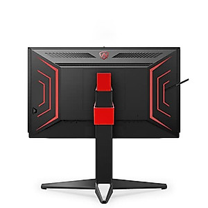 AOC Agon PRO AG254FG 25" Tournament Gaming Monitor, FHD 1920x1080, 360Hz, 1ms, DisplayHDR 400, G-SYNC + Reflex, Console Ready, Light FX, Low Input Lag, Height-Adjustable