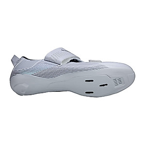 SHIMANO SH-TR501W Specialist Short Course Triathlon Shoe, White, 7-7.5 Women (EU 39)