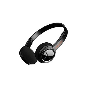 Sound Blaster JAM V2 On-Ear Lightweight Bluetooth 5.0 Wireless Headphones with USB-C, Low Latency, HD, Multipoint Connectivity, Voice Detection and Noise Reduction, 22 Hours Battery Life (Renewed)