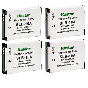 Kastar 4-Pack Battery Replacement for Sealife FJ-SLB-SLB10A Battery, Sealife DC2000 Underwater Camera