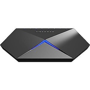 NETGEAR Nighthawk S8000 Gaming & Streaming Advanced 8-Port Gigabit Ethernet Switch (GS808E) Renewed